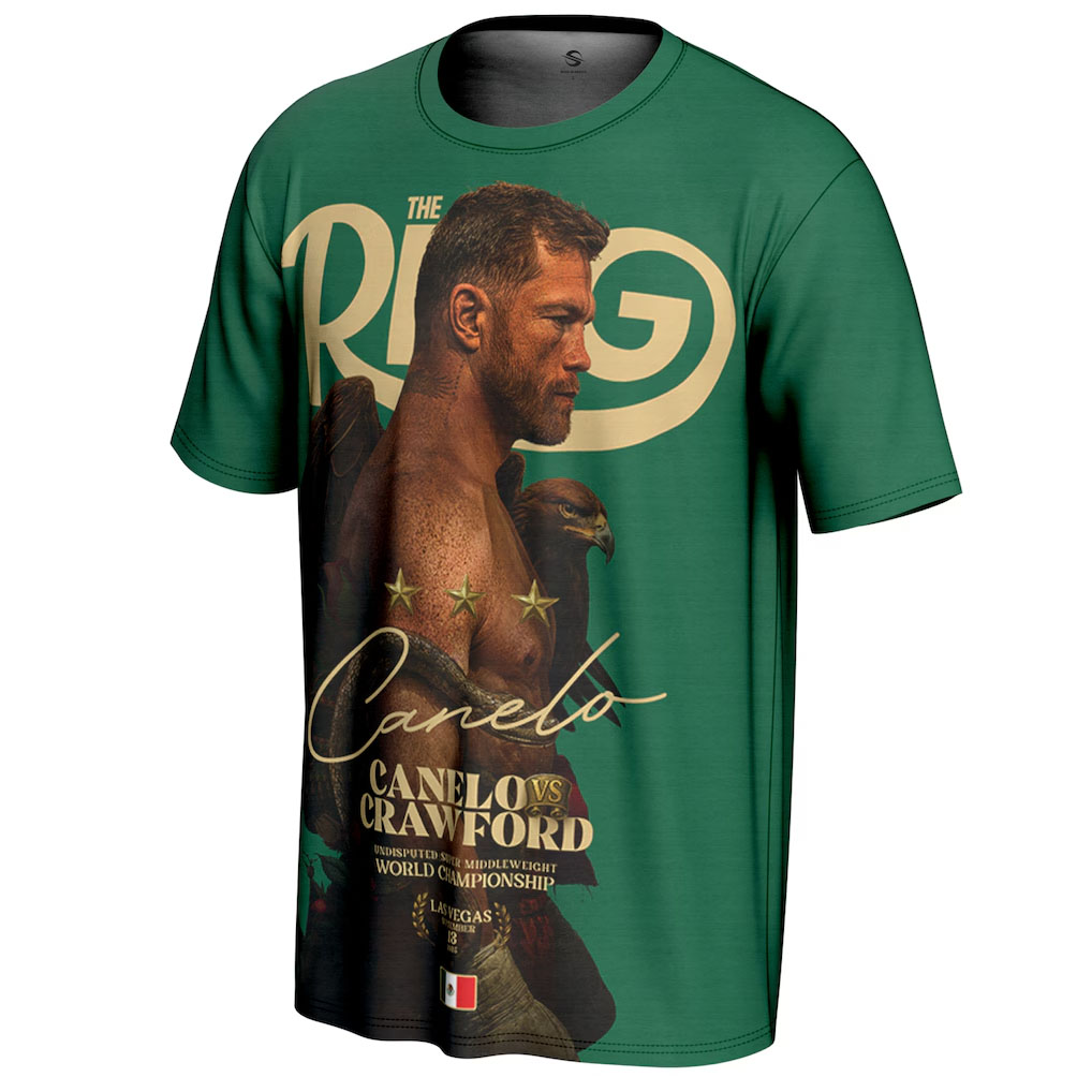 Canelo vs Crawford Boxing Merchandise Shirts Apparel Gear