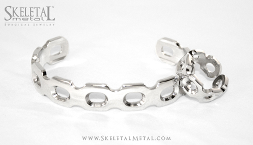 Skeletal Metal Recon Jewelry Set | FighterXFashion.com