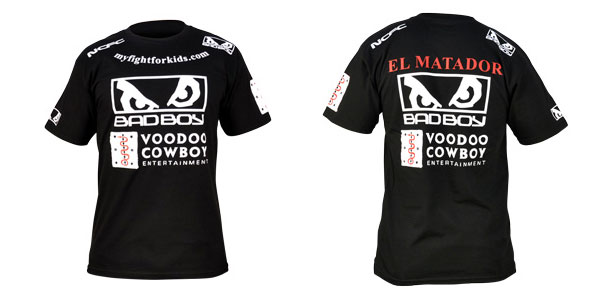 Bad Boy Roger Huerta UFC 87 T-shirt | FighterXFashion.com