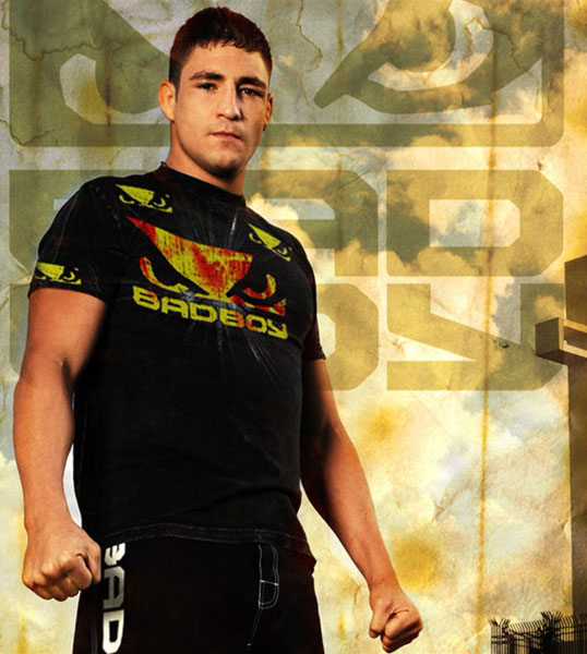 Bad Boy x Diego Sanchez UFC 107 T-shirt | FighterXFashion.com