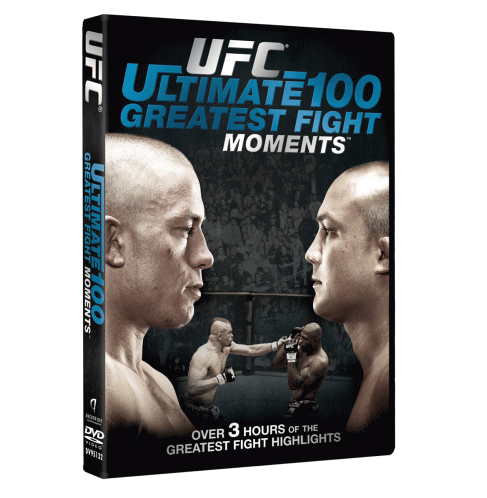 UFC Ultimate 100 Greatest Fight Moments DVD | FighterXFashion.com