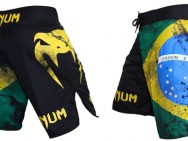 Venum Brazilian Flag Shorts | FighterXFashion.com