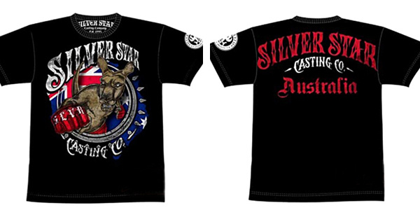 Silver Star Aussie Love T-shirt | FighterXFashion.com