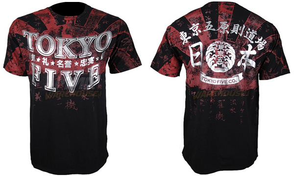 Tokyo Five Walkout II T-shirt | FighterXFashion.com