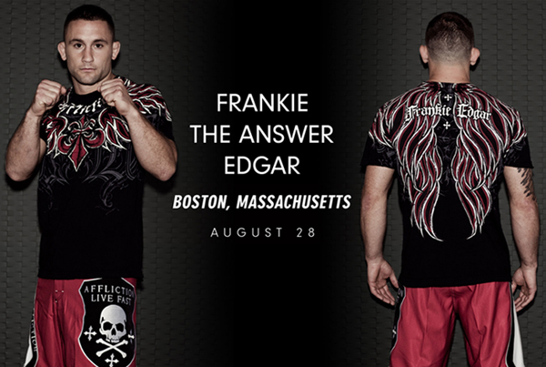Affliction x Frankie Edgar UFC 118 T-shirt | FighterXFashion.com