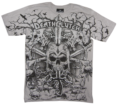 DeathClutch "Crows and Sword" T-shirt | FighterXFashion.com