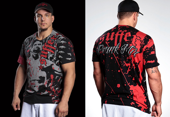 Sneak Peek: Suffer x Frank Mir UFC 119 T-shirt | FighterXFashion.com