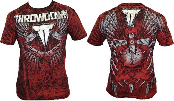 Throwdown x Antonio Rogerio Nogueira Shirt (Red) | FighterXFashion.com