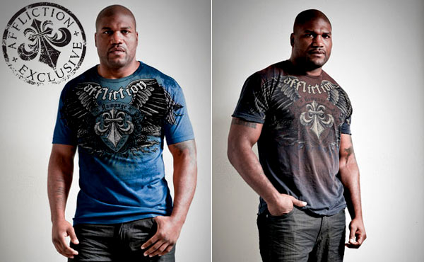 Sneak Peek: Affliction x Rampage Jackson T-shirt | FighterXFashion.com