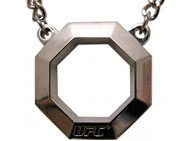 UFC Octagon Pendant (Stainless Steel) | FighterXFashion.com