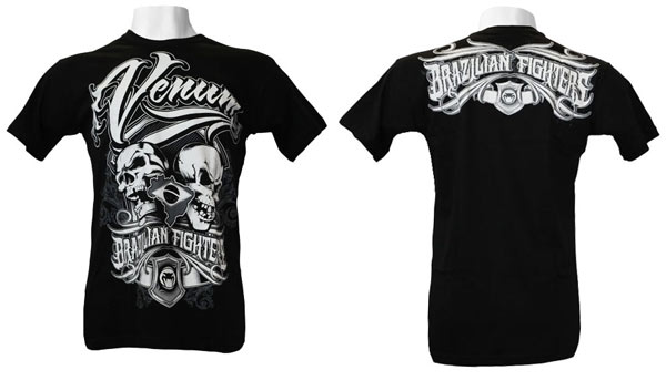 Venum Black Creative MMA T-shirt Collection | FighterXFashion.com