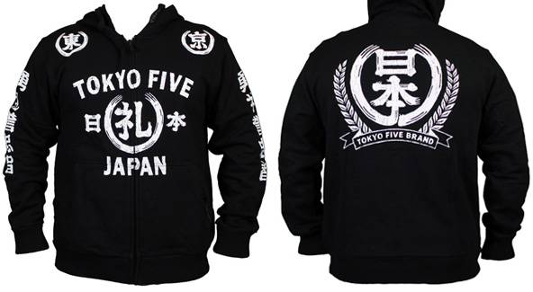 Tokyo Five Respect Hoodie | FighterXFashion.com