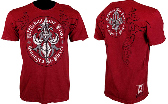 Affliction Georges St-Pierre "Truth" T-shirt | FighterXFashion.com