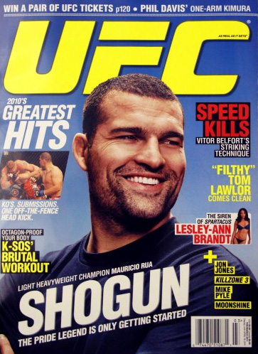 UFC Magazine featuring Shogun Rua | FighterXFashion.com
