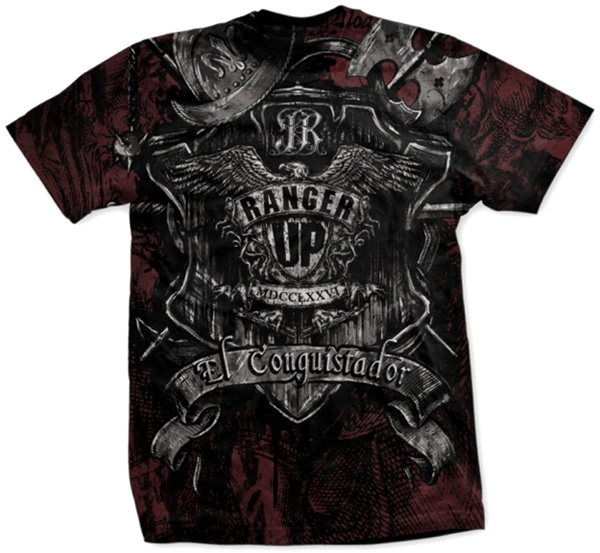 Ranger Up x Jorge Rivera "Conquistador" T-shirt | FighterXFashion.com