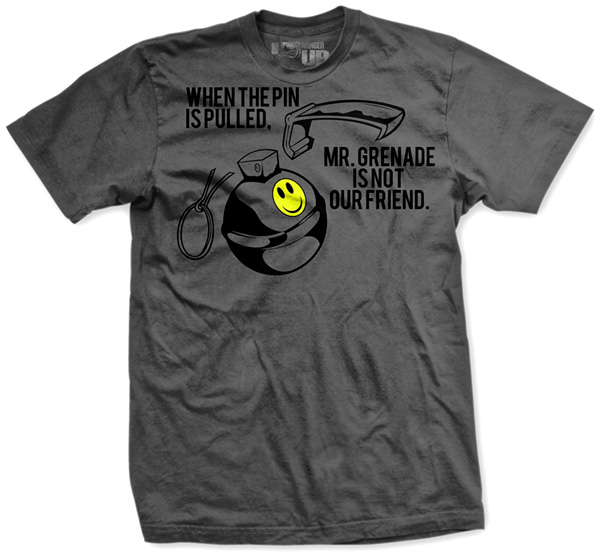 Ranger Up "Mr. Grenade" T-shirt | FighterXFashion.com