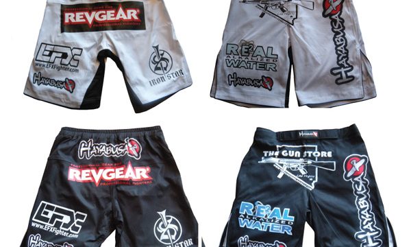 Sneak Peek: Spencer Fisher UFC 127 Fight Shorts | FighterXFashion.com
