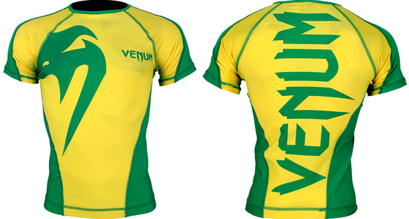 Venum Giant Brazil Rashguard | FighterXFashion.com