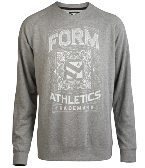 FORM Athletics Crested V-neck Sweater | FighterXFashion.com