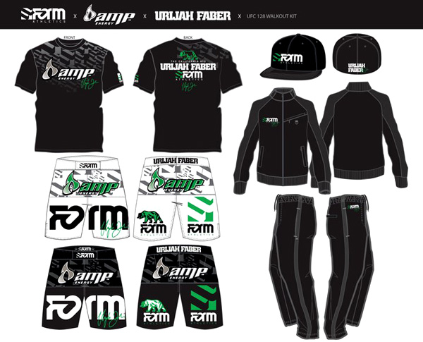 Sneak Peek: FORM Athletics UFC 128 Walkout Kits | FighterXFashion.com