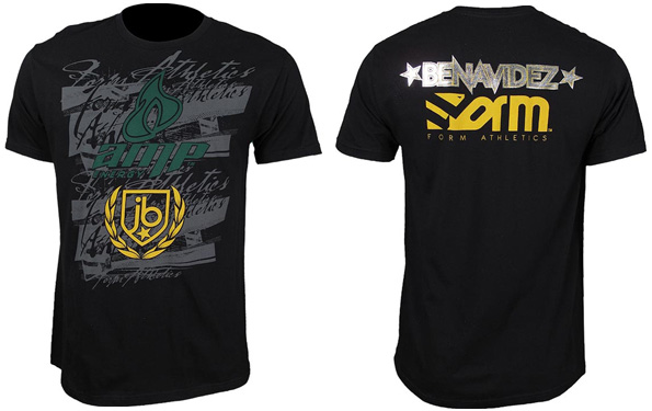 FORM Athletics x Joseph Benavidez UFC 128 T-shirt | FighterXFashion.com