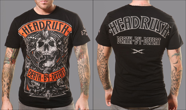 HeadRush T-shirt Collection | FighterXFashion.com
