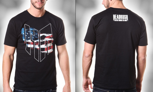 HeadRush T-shirt Collection | FighterXFashion.com