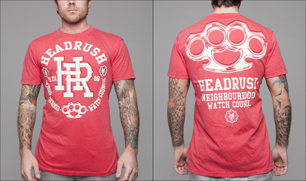 HeadRush T-shirt Collection | FighterXFashion.com