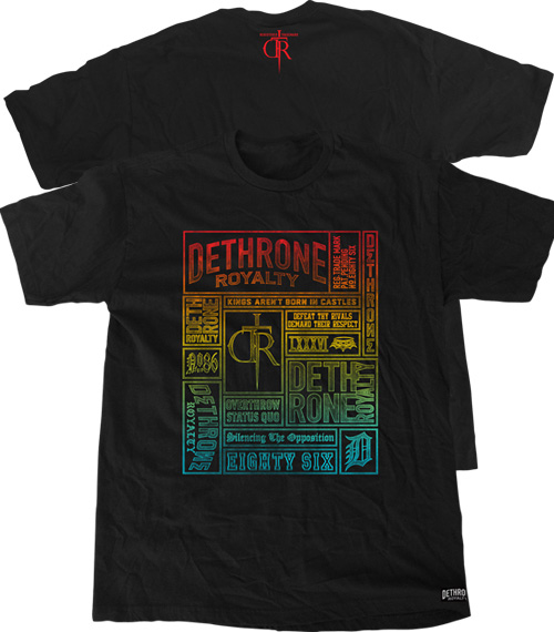 Dethrone Shirts - Summer 2011 Collection (Part 2) | FighterXFashion.com