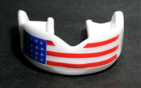 Fight Dentist USA Flag Mouth Guard | FighterXFashion.com