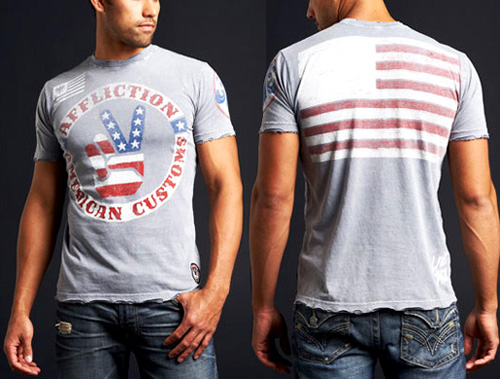 Affliction American Customs T-shirts | FighterXFashion.com