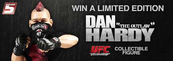 Win a Limited Edition Round 5 Dan Hardy Figure! | FighterXFashion.com