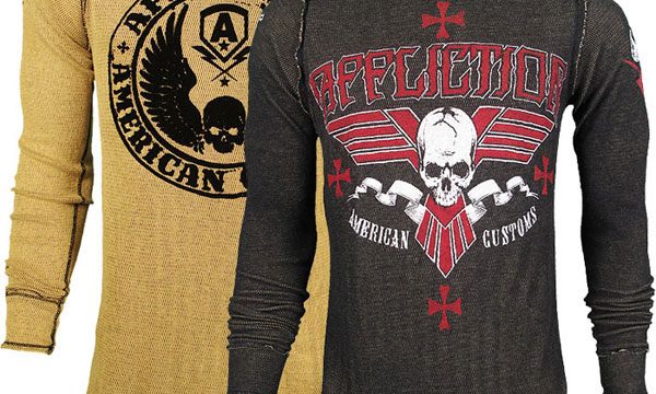 Affliction American Customs Reversible Thermal | FighterXFashion.com