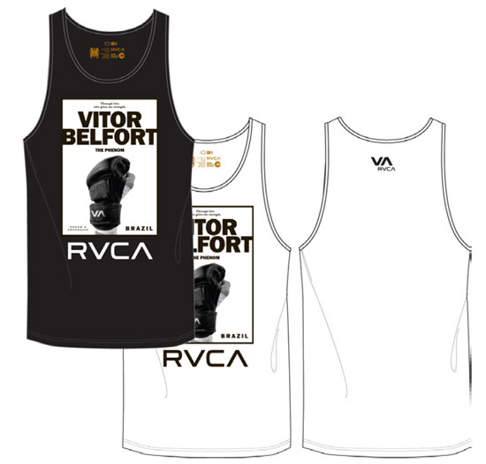 RVCA Vitor Belfort UFC 133 Tank Top | FighterXFashion.com