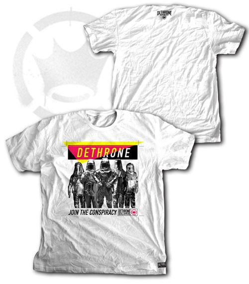 Dethrone T-Shirts - Fall 2011 Collection (Part 2) | FighterXFashion.com