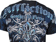Affliction Georges St-Pierre GSP Gothic Tee | FighterXFashion.com