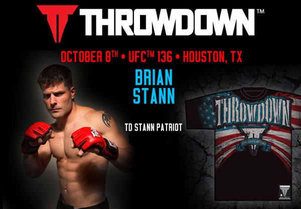 Brian Stann UFC 136 Walkout Shirt by Throwdown | FighterXFashion.com