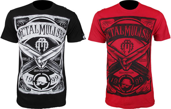 Metal Mulisha Custom 100 Proof T-Shirts | FighterXFashion.com