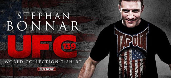 TapouT Stephan Bonnar UFC 139 Walkout Shirt | FighterXFashion.com