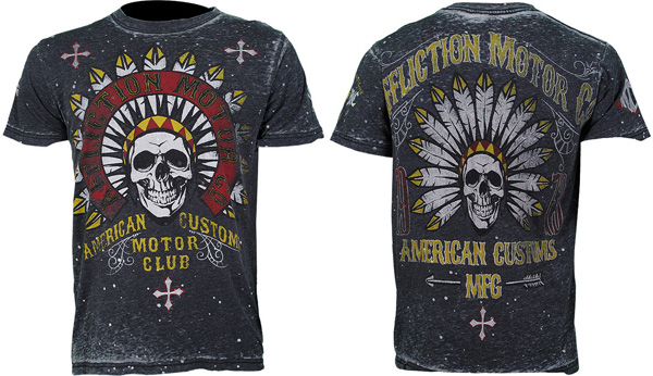 Affliction American Customs T-Shirts | FighterXFashion.com