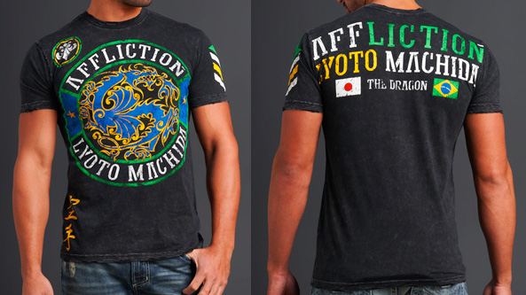 Affliction Lyoto Machida UFC 140 Walkout Shirt | FighterXFashion.com