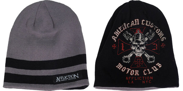 Affliction Beanies Holiday 2011 Collection | FighterXFashion.com