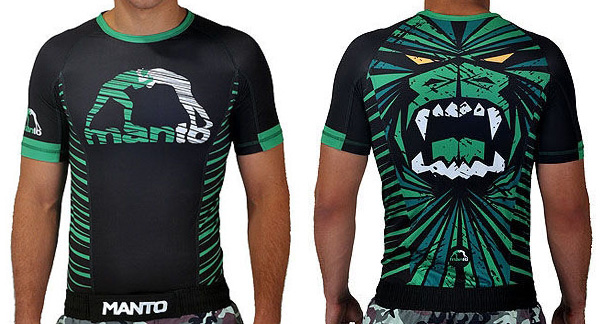 Manto BEAST Short Sleeve Rashguard | FighterXFashion.com