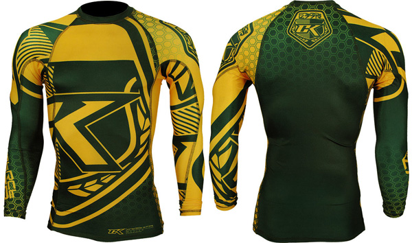 Contract Killer Brazil Rashguard | FighterXFashion.com
