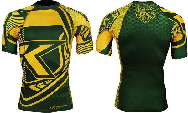 Contract Killer Brazil Rashguard | FighterXFashion.com