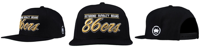 Dethrone 86ers Snapback Hat | FighterXFashion.com