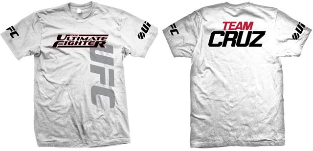 UFC TUF 15 Team Cruz T-Shirts | FighterXFashion.com