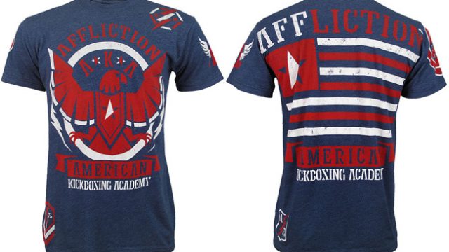 Affliction American Kickboxing Academy Shirt | FighterXFashion.com