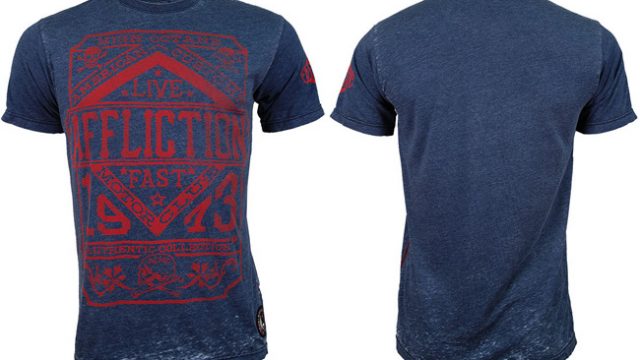 Affliction Authentic American Customs T-Shirt | FighterXFashion.com