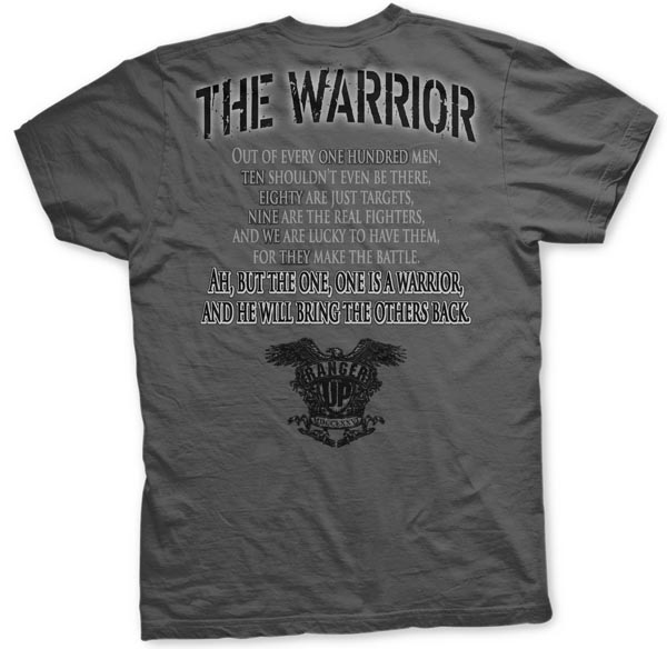 Ranger Up Warrior Shirt | FighterXFashion.com
